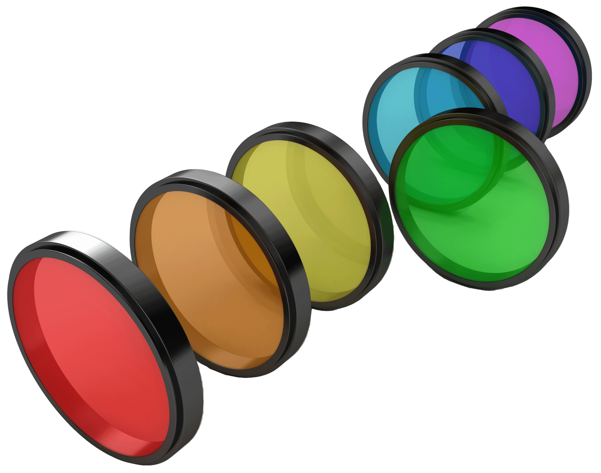 Optical filters in machine vision