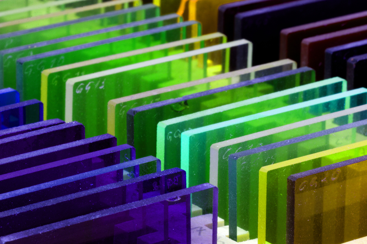 Optical filters in machine vision